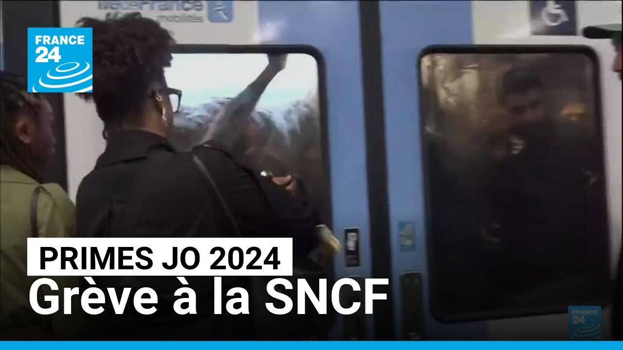 Grève à la SNCF autour des primes JO, les transports franciliens très perturbés - France 24